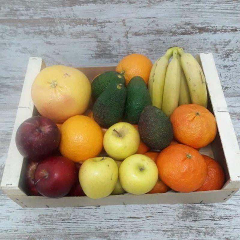 Caja de Fruta Ecológica de Temporada (5kg) a domicilio.